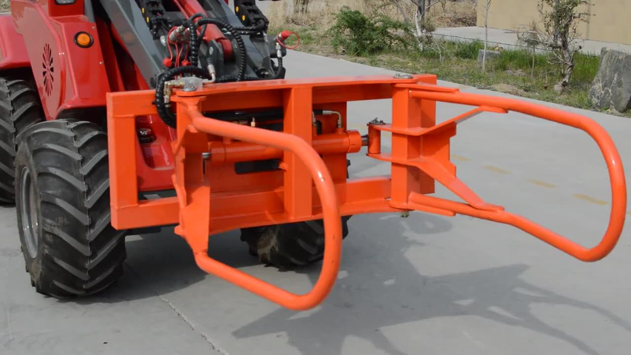 4wd Mini Front End Loader Taian Dy840 Small Lawn Mower Tractor With ...