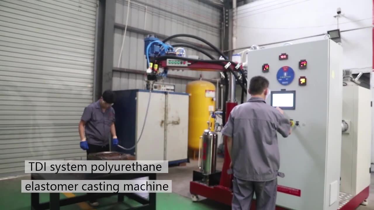 Cpu Pu Polyurethane Dumbbell Making Casting Formula Testing Machine ...