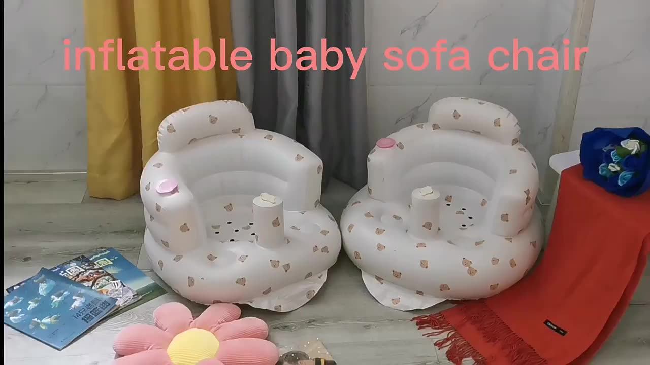Portable Legless Folding Chair Sofa Plush Baby Little Bear Learns To ...
