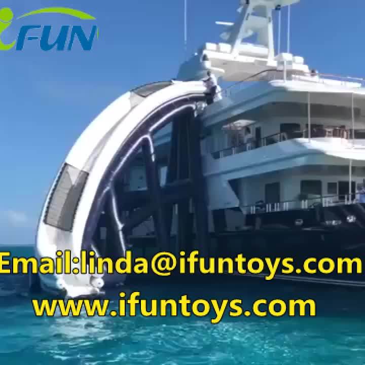 Freestyle Pvc Cruiser Slides Sea Use Inflatable Yacht Slide For Boat ...