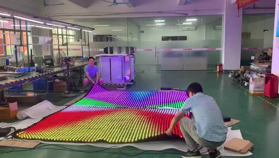 2020 Newest Technology How To Make A Led Video Curtain P10 P9mm Led ...