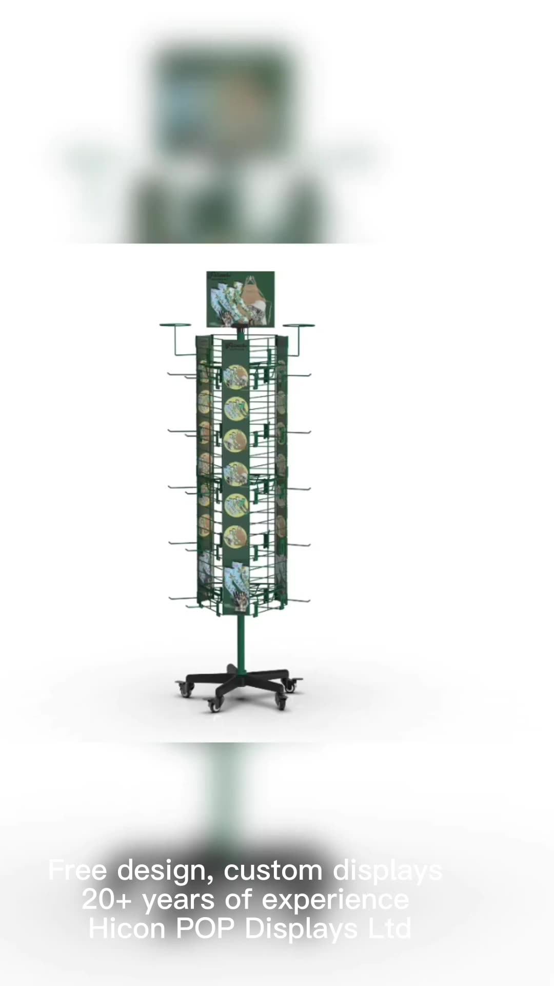 Counter Top Commercial Aerosol Paint Can Rack Bottle Metal Wire Pop ...