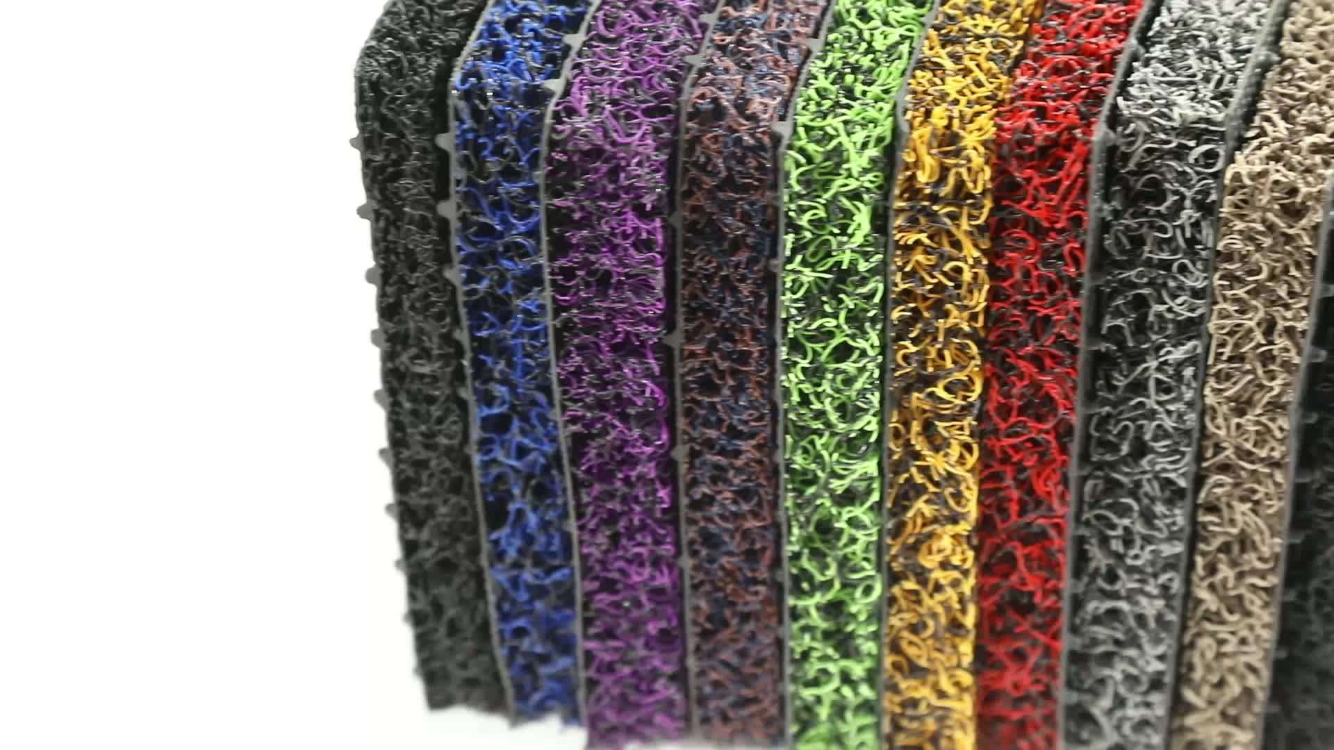 Hot Sale Pvc Coil Car Mat With Spike Or Nail Backing - Buy Heated Car ...