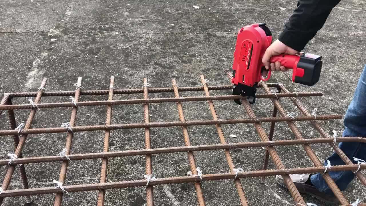 Gleery Wl-400 Automatic Rebar 40 Binder Rebar Tying Machine ...