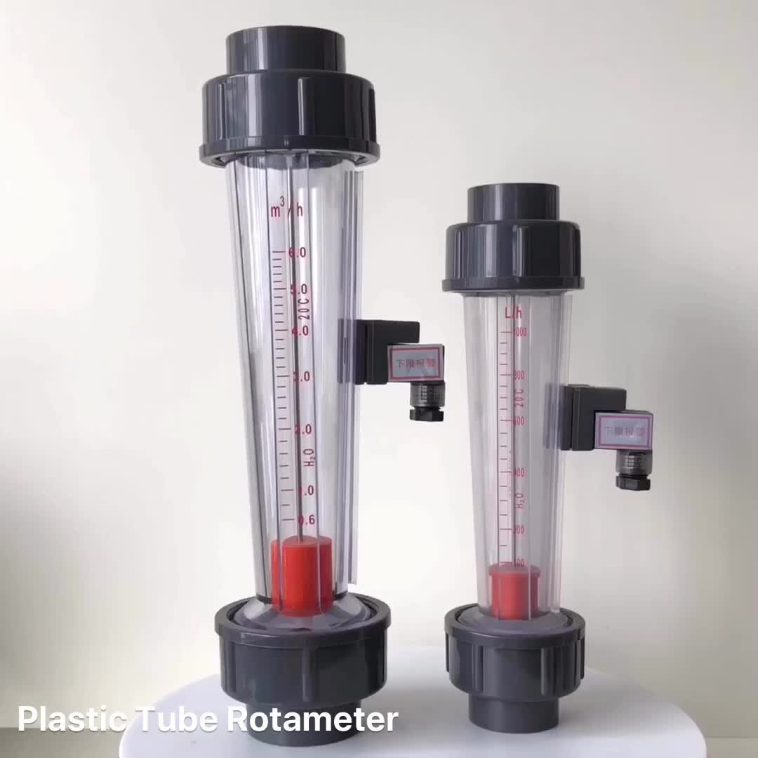 Plastic Sea Water Flowmeter With Min Alarm Switch - Buy Sea Water Flow Meter,Liquid Water Flow ...