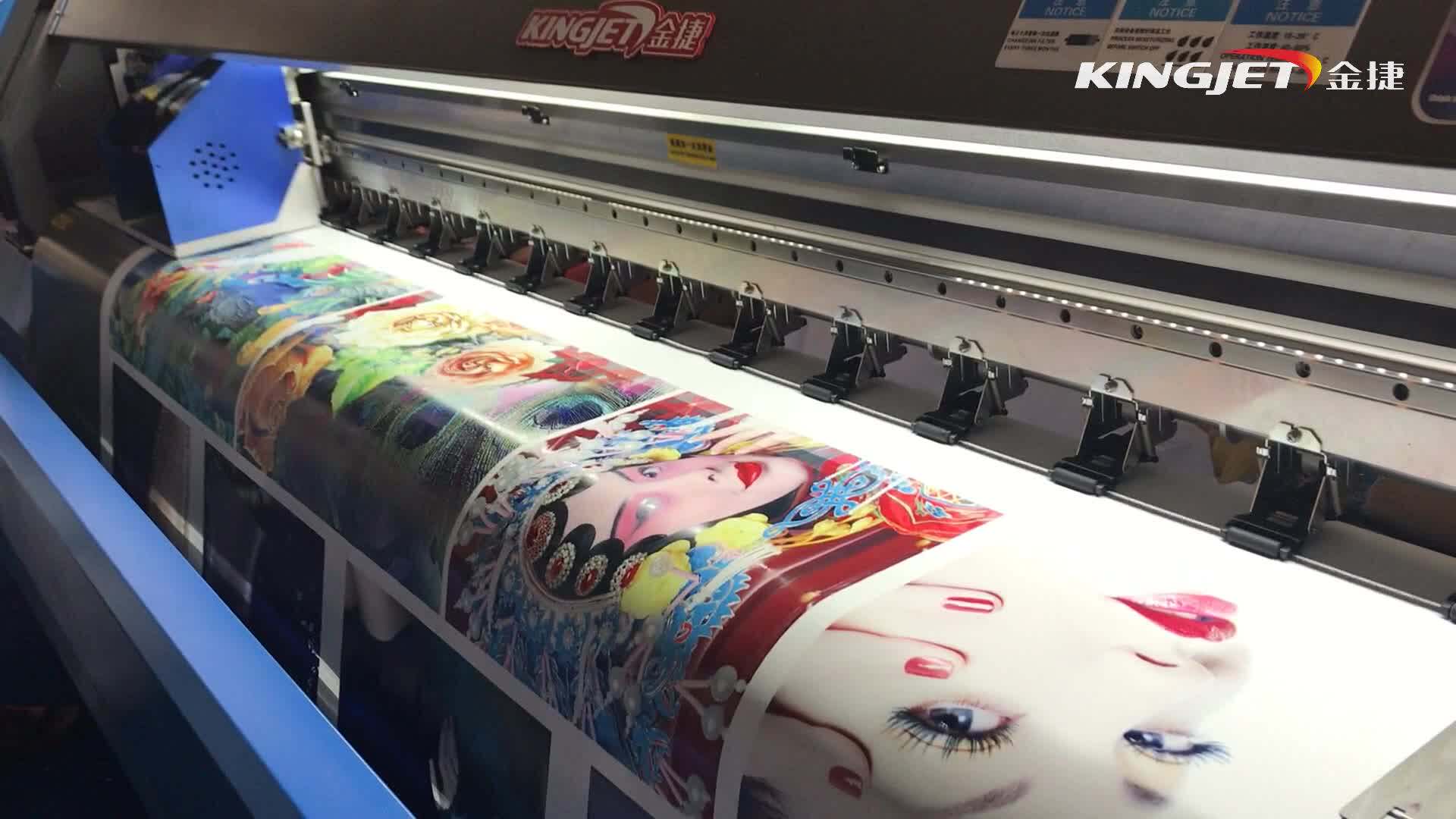 240sqm/h Konica 512i Printhead Printer 3.2m Digital Vinyl Flex Banner ...