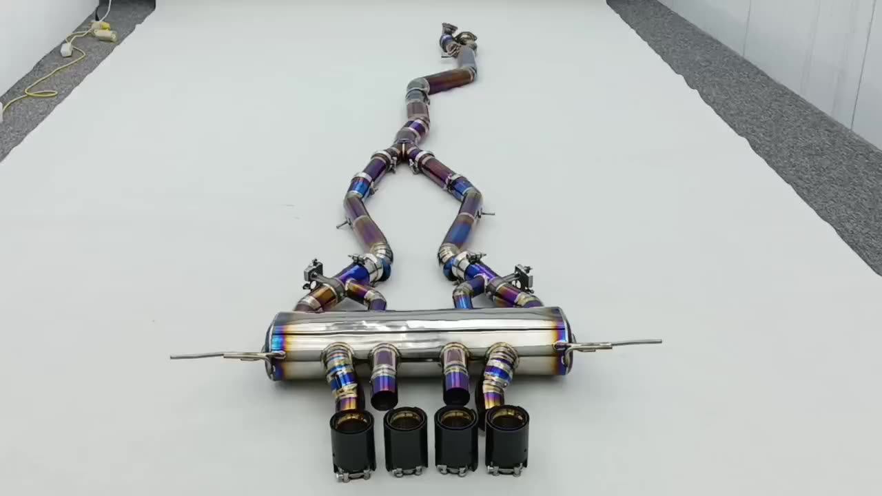 Coc Catback Exhaust For Bmw M3 G80 G8x 3.0t 2021-2023 Titanium Alloy ...