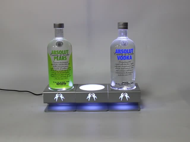 Led Bottle Glorifier Led Metal Liquor Display Stand,Absolute Vodka Display - Buy Bottle Display ...