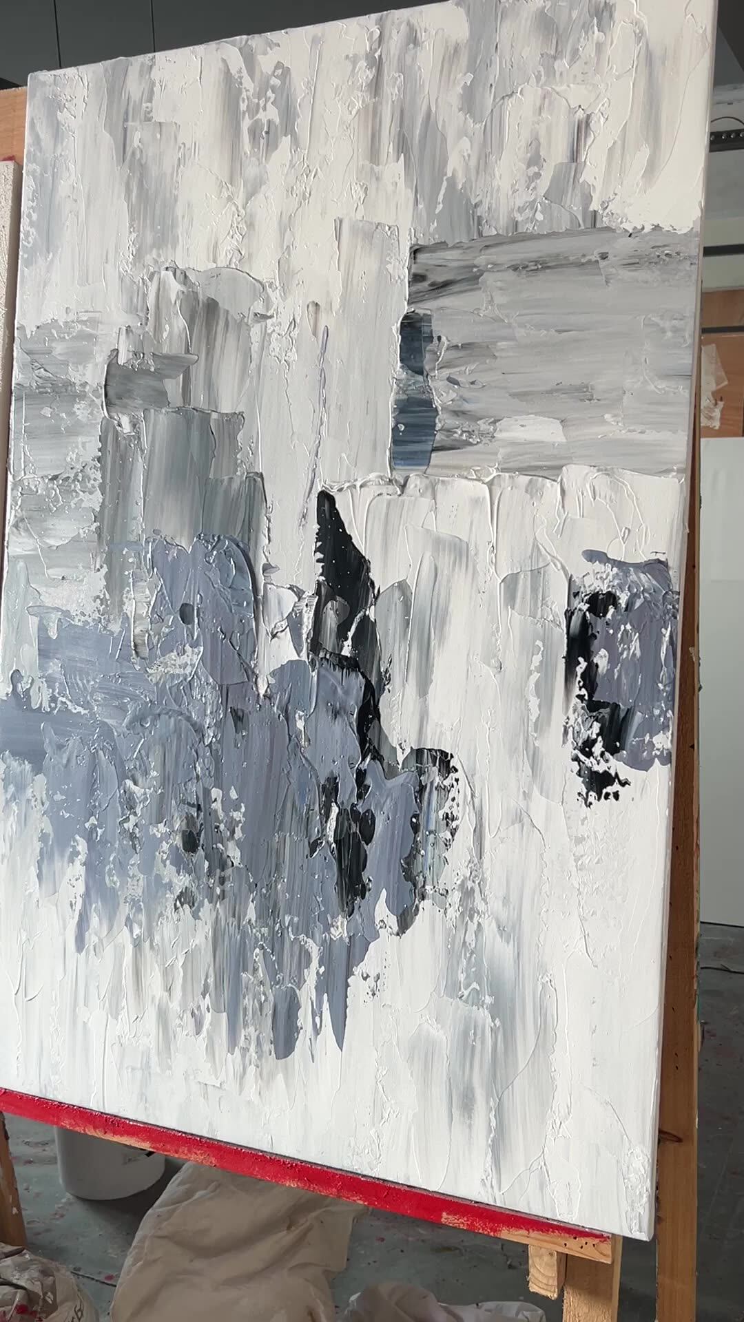 Modern Luxury Large Wall Painting Hand Painted Abstract Art Painting On ...