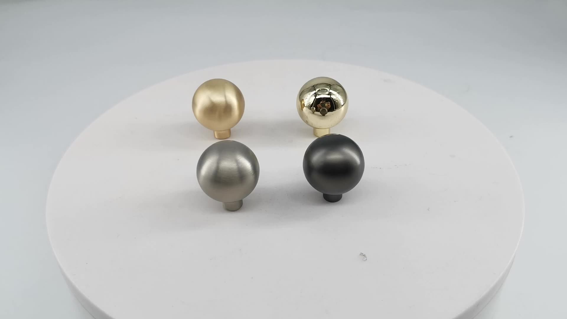 Cx782 Furniture Round Drawer Ball Handles Mushroom Kitchen Cabinet ...