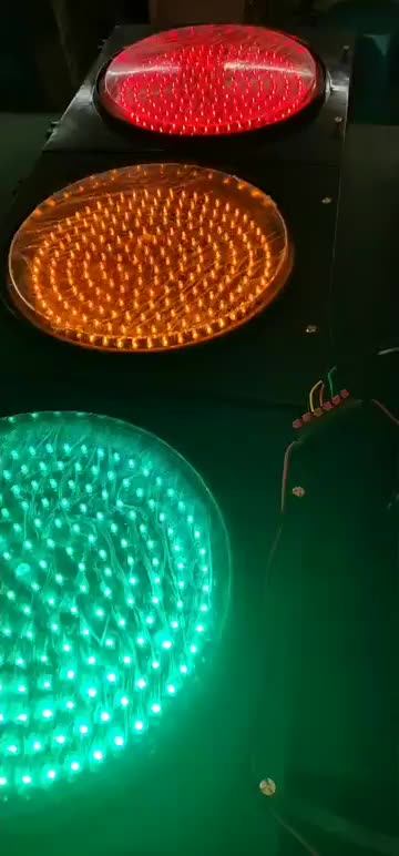 300mm Traffic Light 12 Inch Red,Yellow And Green Full Plate Light 220v ...