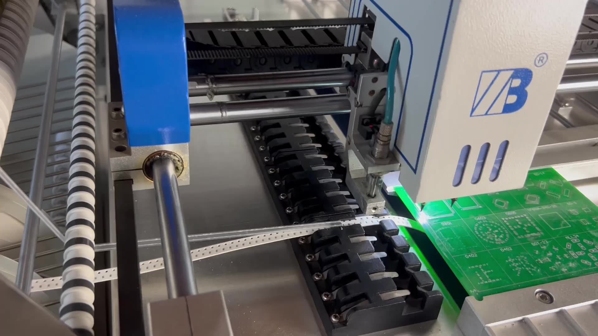 Zb3245t Desktop Pick And Place Machine Smt Surface Mounter High Speed 2 ...