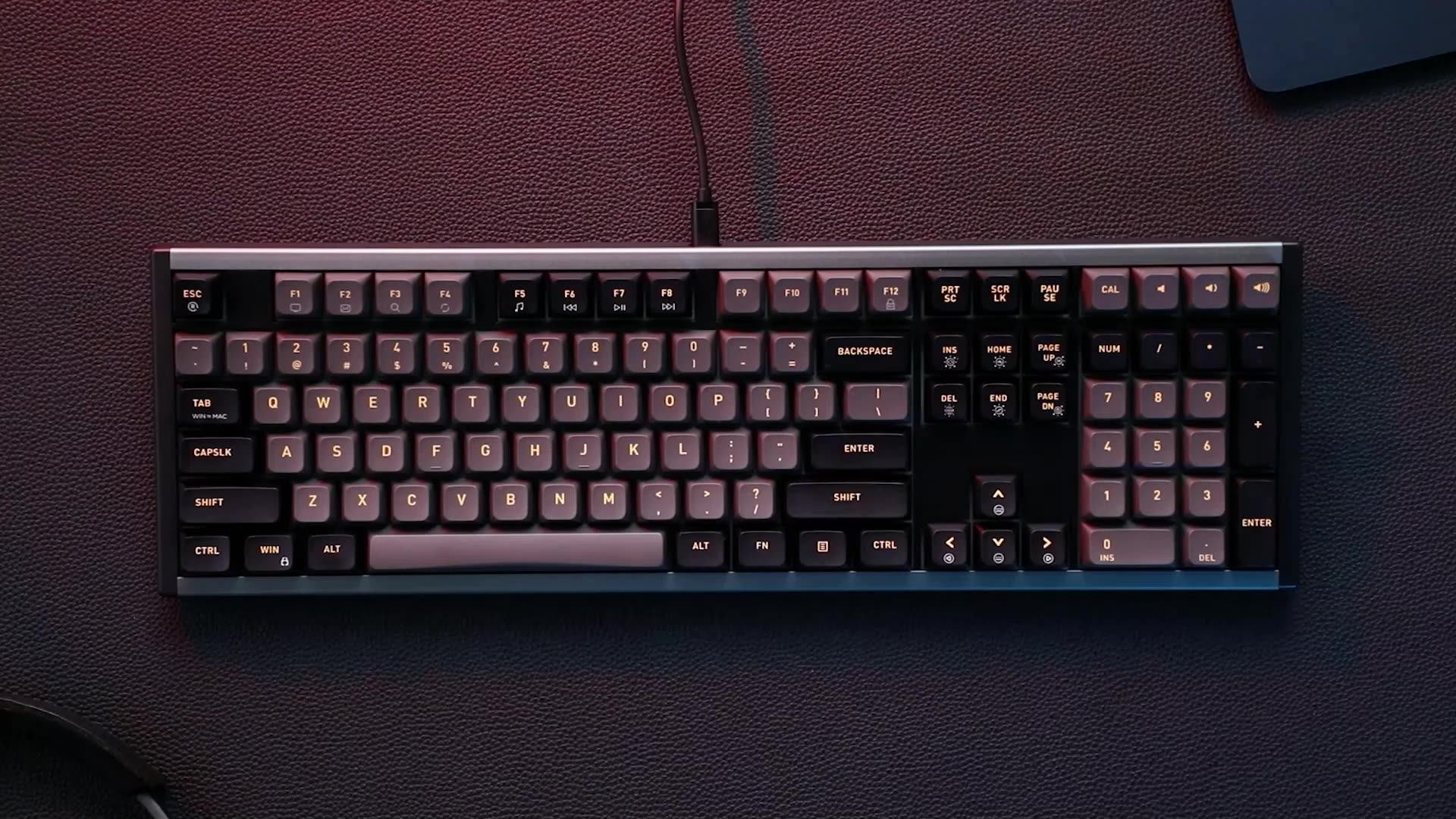 New Arrival 83 Key Backlit Aluminum Mechanical Keyboard Usb Wired 75 ...