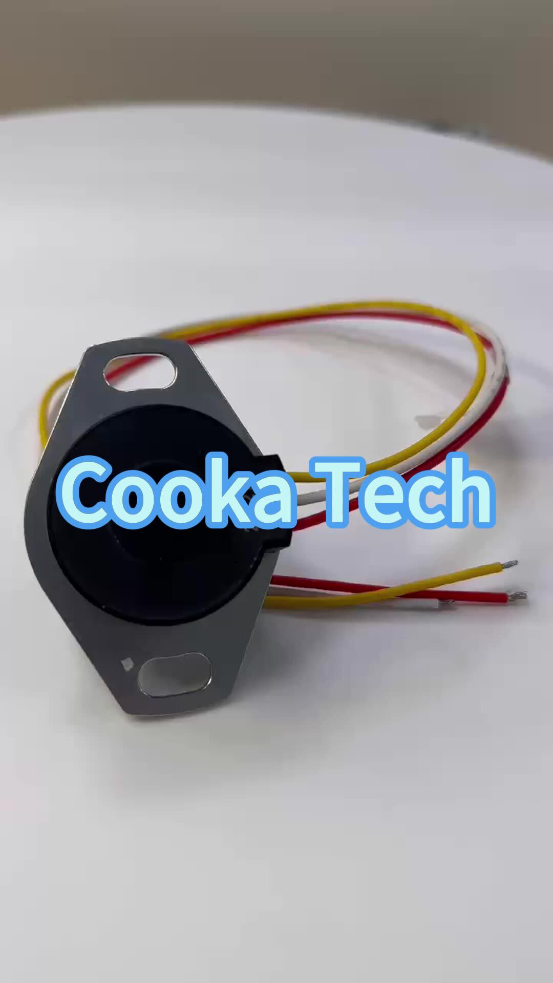 5k/10k/20k 40mm Rotary Potentiometer With 3pins Wires Angle Sensor ...