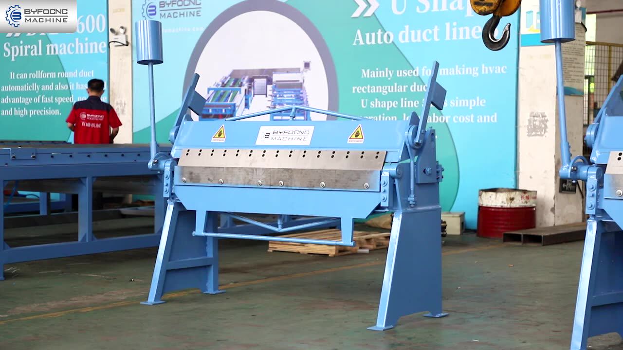 1.5*2000 Hvac Manual Duct Bending Machine Manual Sheet Metal Folding ...