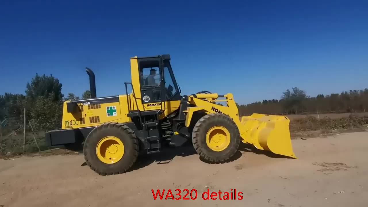 Japan Made Mini Wheel Loader Komatsu Wa40 Payloader,Cheap Uesd Komatsu ...
