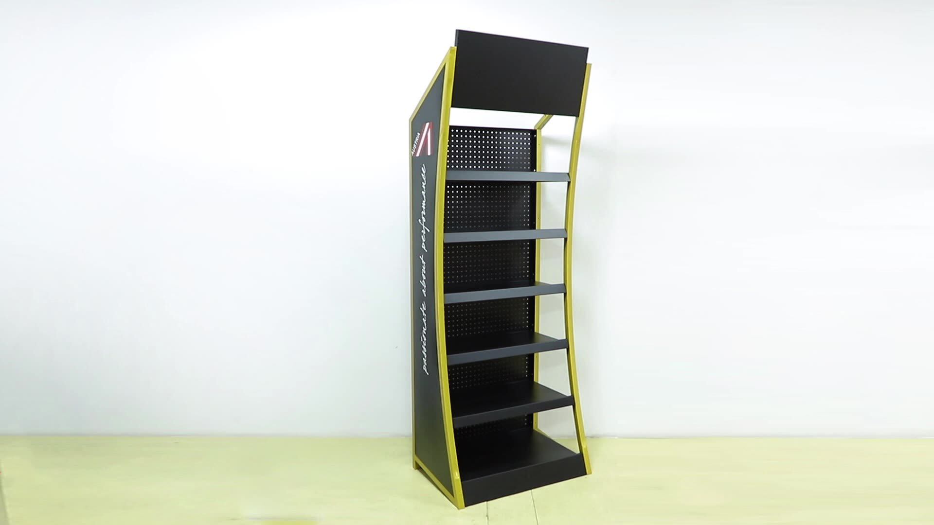 Metal Display Stand Motor Engine Oil Bottle Display Rack Metal Engine ...