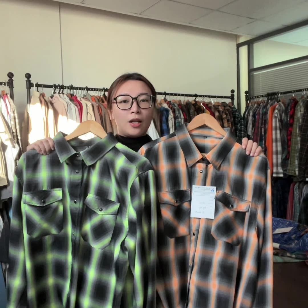 Custom Tag Logo Flannel Shirts Long Sleeve Cotton Fabric Hoodie Flannel ...