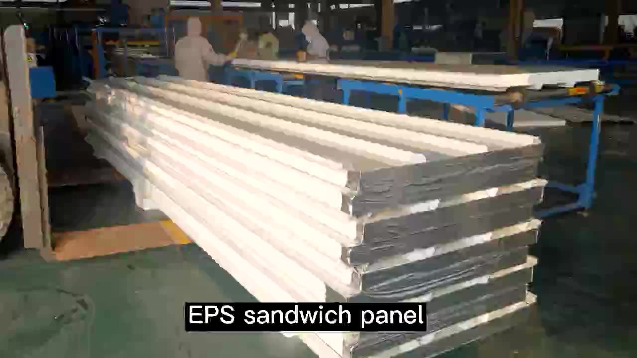 Z Lock Eps /polystyrene Wall And Roof Sandwich Panels - Buy Sandwich ...