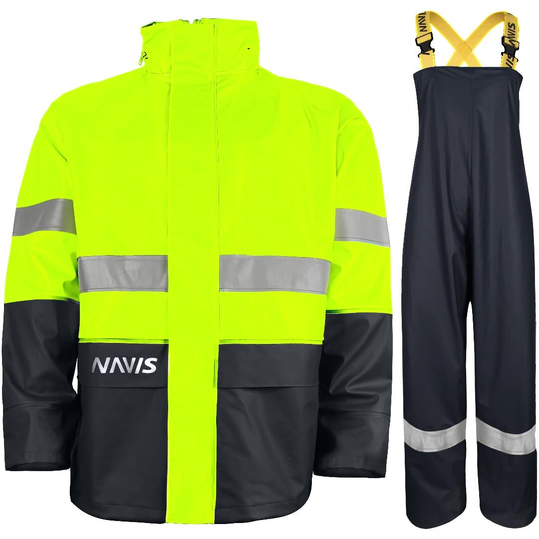 Men's Rain Suit Waterproof Jacket Overalls Men's Work Raincoat ...