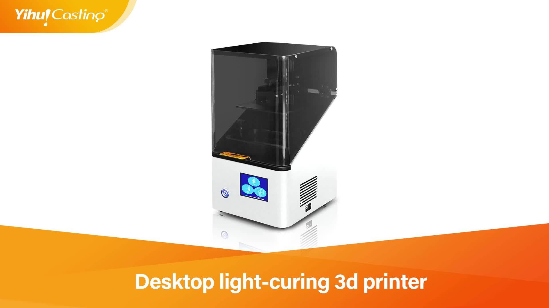 Desktop Portable Machine High Resolution Resin 3d Printer - Buy Resin ...