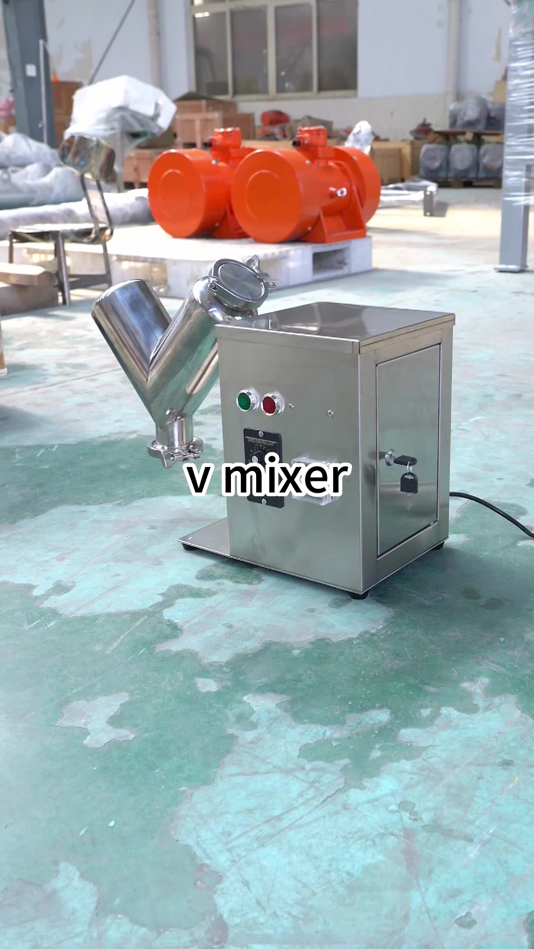 Dzjx Mini V Shape Blender Mixer For Powder V-mixer Powder Mixing ...