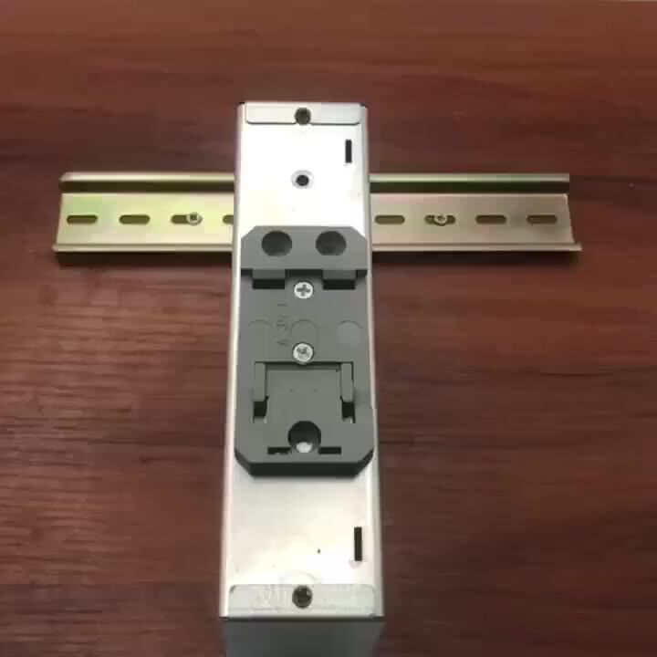 68x35 X 8mm C35 C45 Nylon Spring Loaded Din Rail Buckle Plastic Clip ...