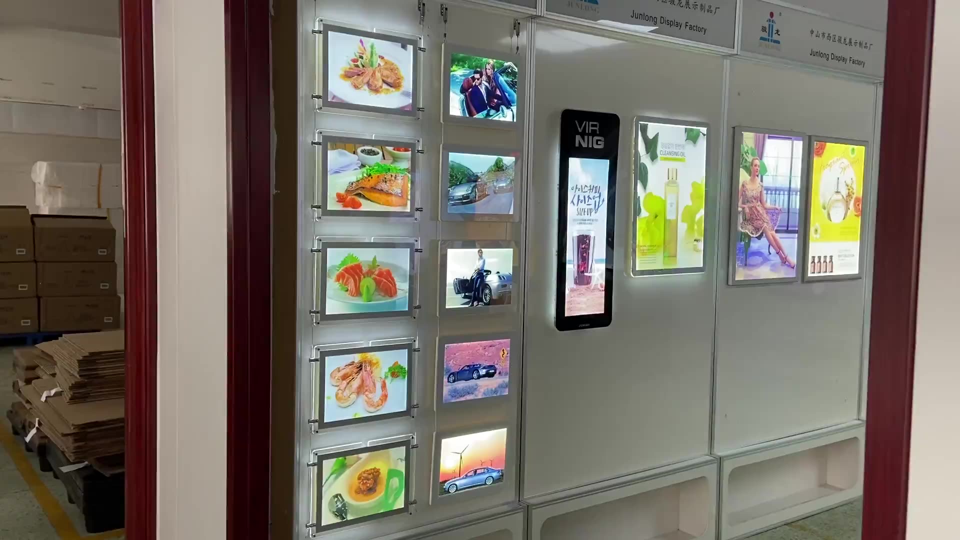 2023 Real Estate Window Display Hanging Led Picture Frame - Buy Hanging Led Picture Frame,Real ...