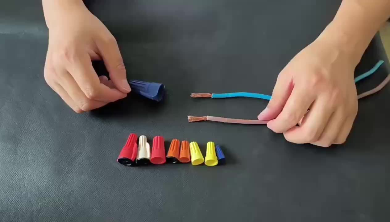 Conical Blue Twist-on Wire Connector Connection Nuts - Buy Blue Twist ...