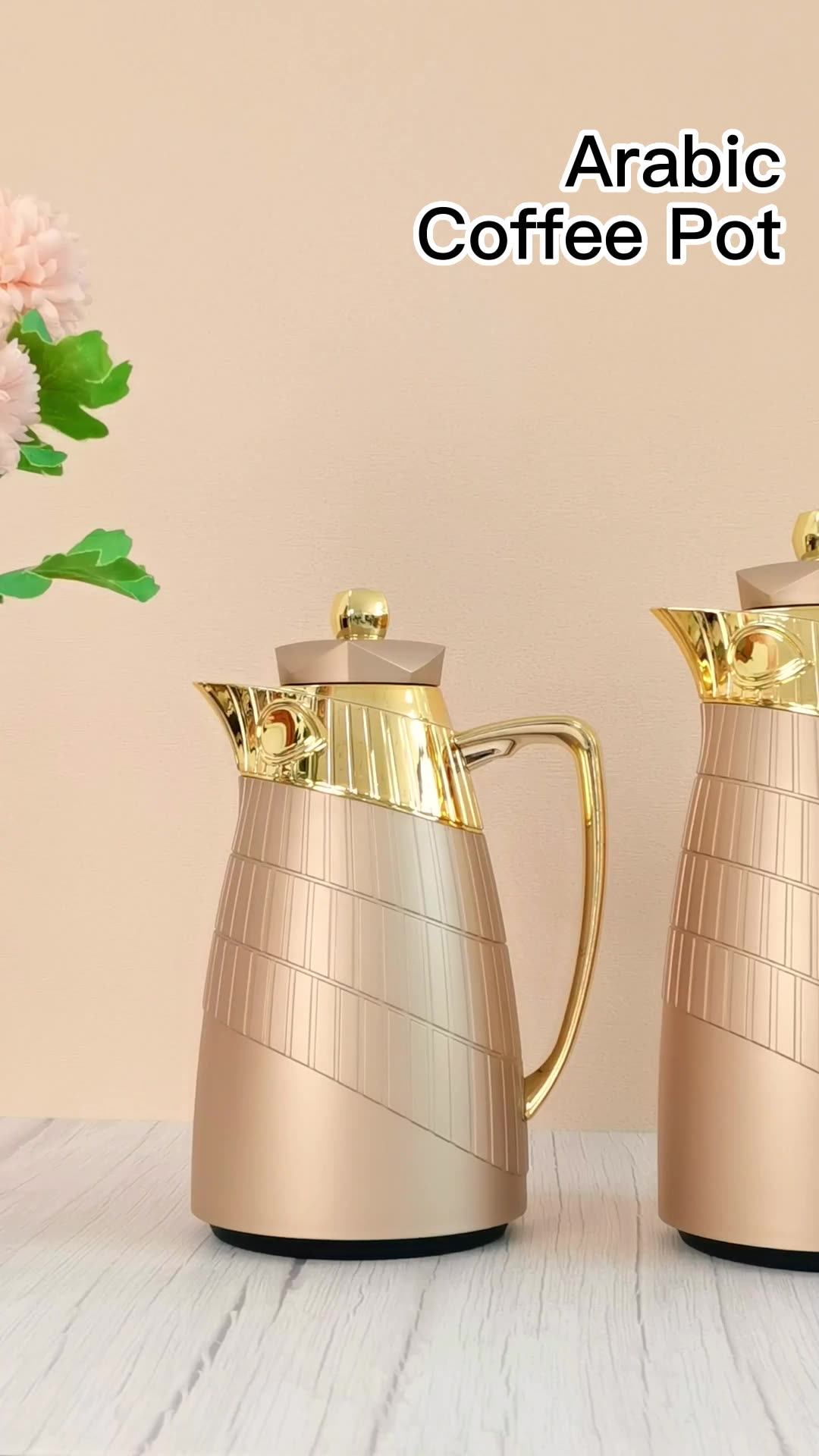 May Flower New Designed Arabic Coffee Flask Thermos Coffee Tea Set ...