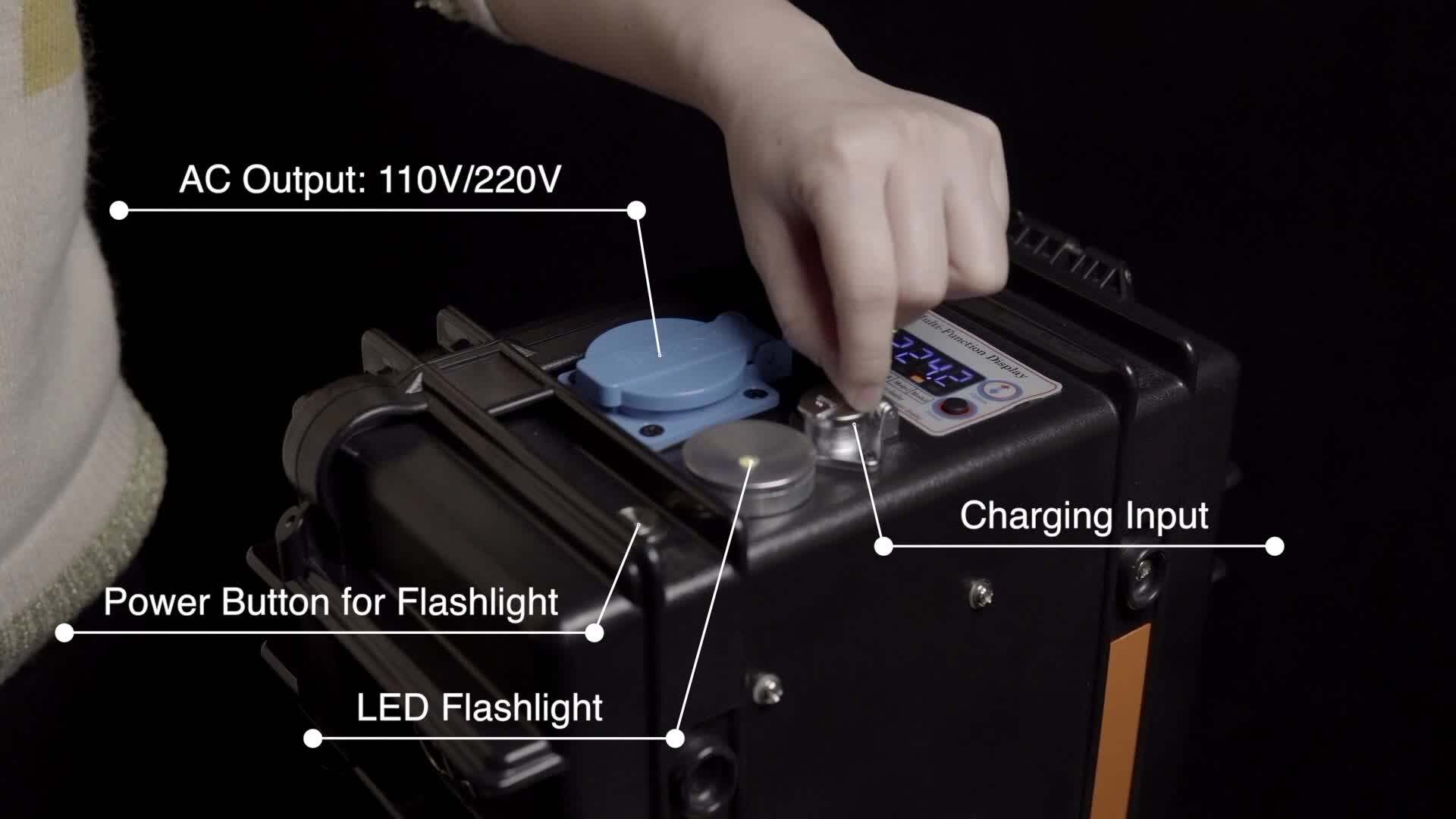Solar Power System 2000wh Solar Power Generator,Support Solar Panel ...