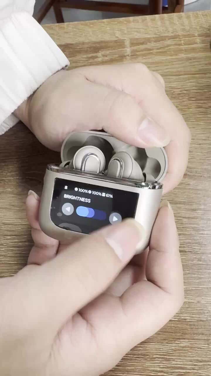 V8 Tws Tour Pro 2 Smart Lcd Touch Screen Anc Enc Noise Cancelling Fast ...