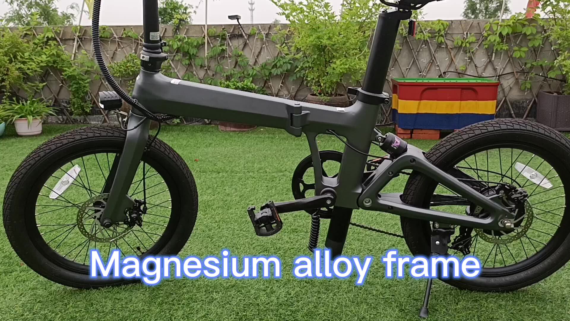 Naicisports X1 Folding Electric Bike 20inch Magnesium Alloy Foldable ...