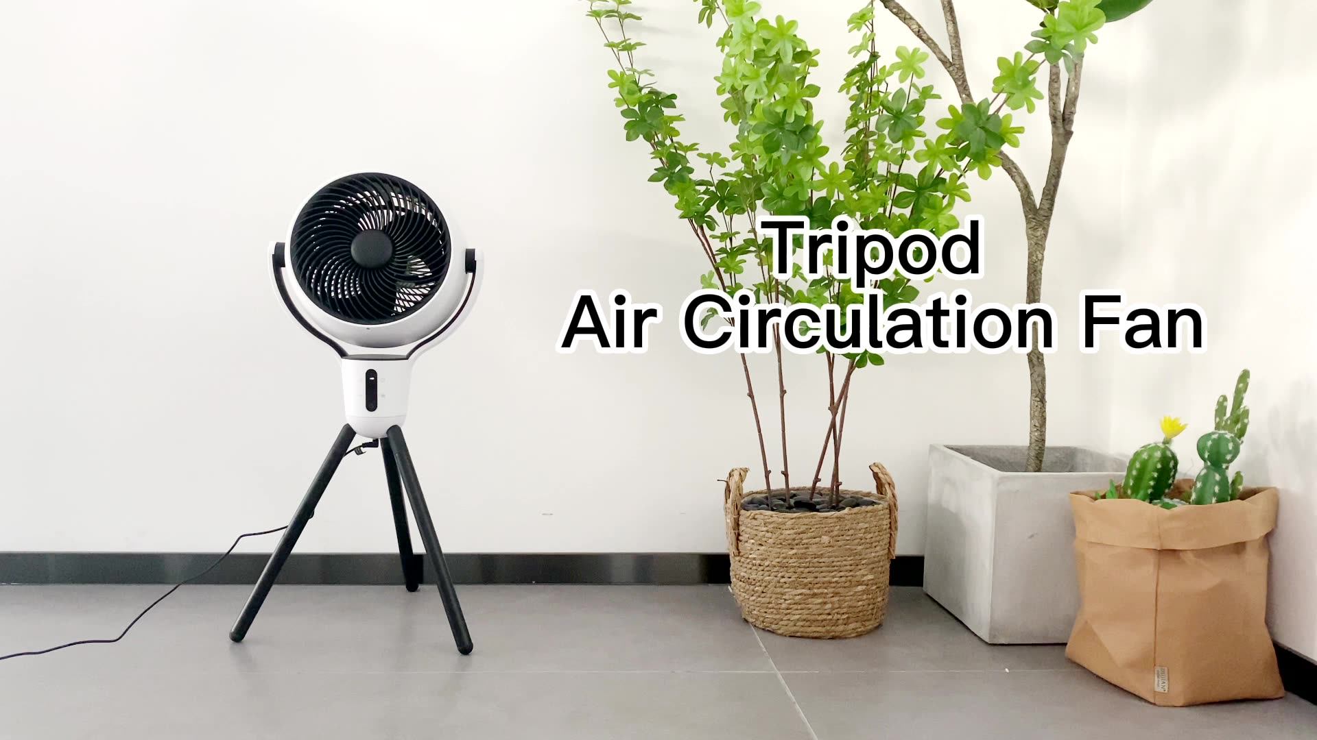 Whole House Circulate 10 Inch 3d Oscillating Wireless Electric Air ...