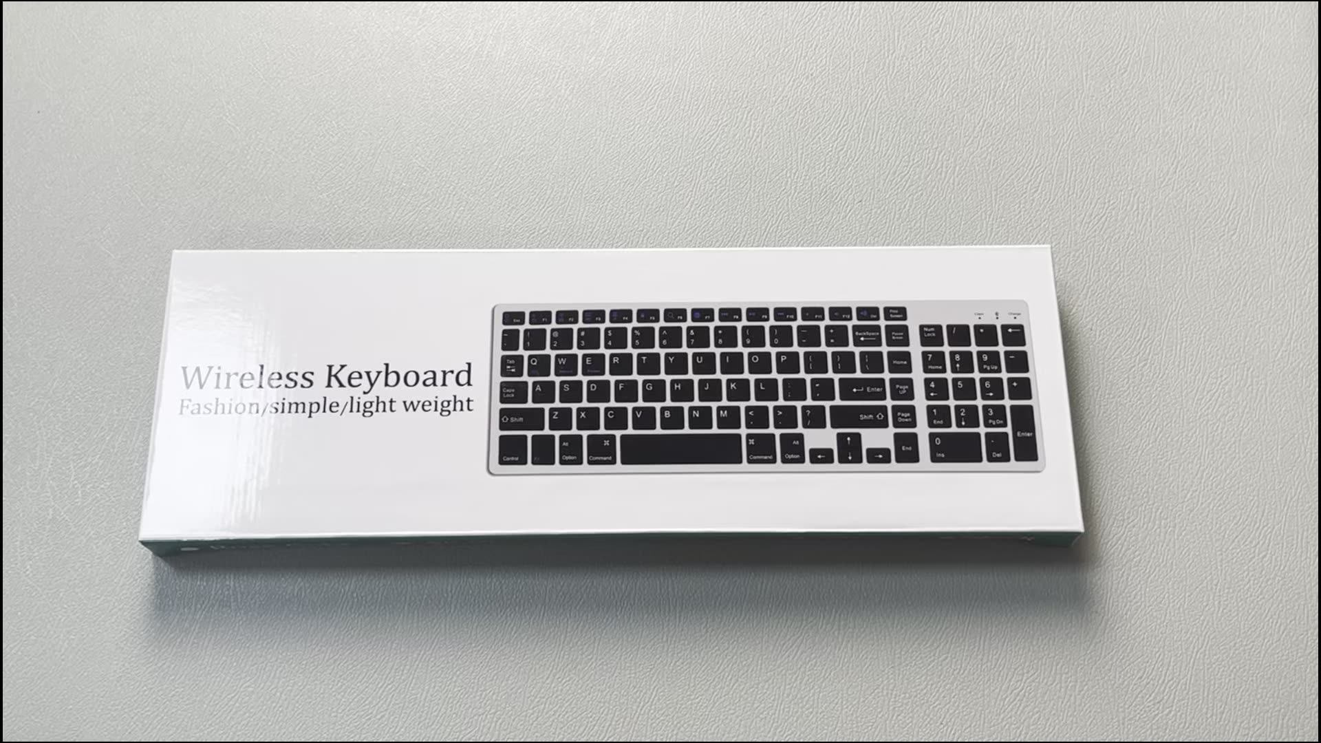 Super Thin Clavier 2.4ghz Wireless 101 Keys Rose Bluetooth Keyboard ...