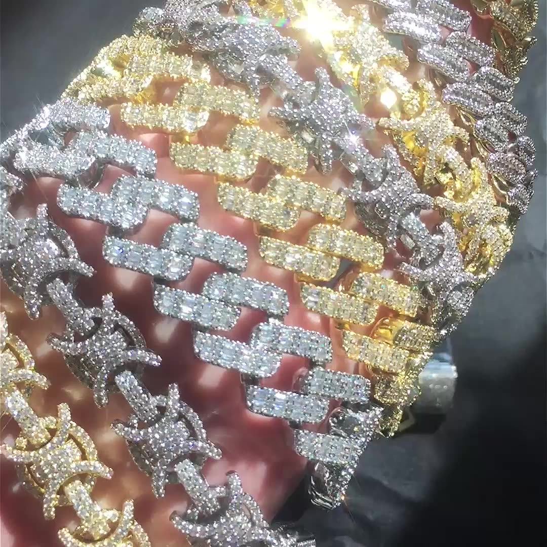 Miss Jewelry High Quality 13mm 18inch 24inch 18k/white Gold Plated ...