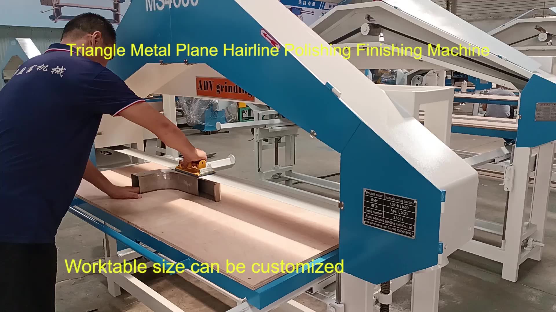 Manual Hairline Stainless Steel Sheet Polishing Machines For Metal Iron ...