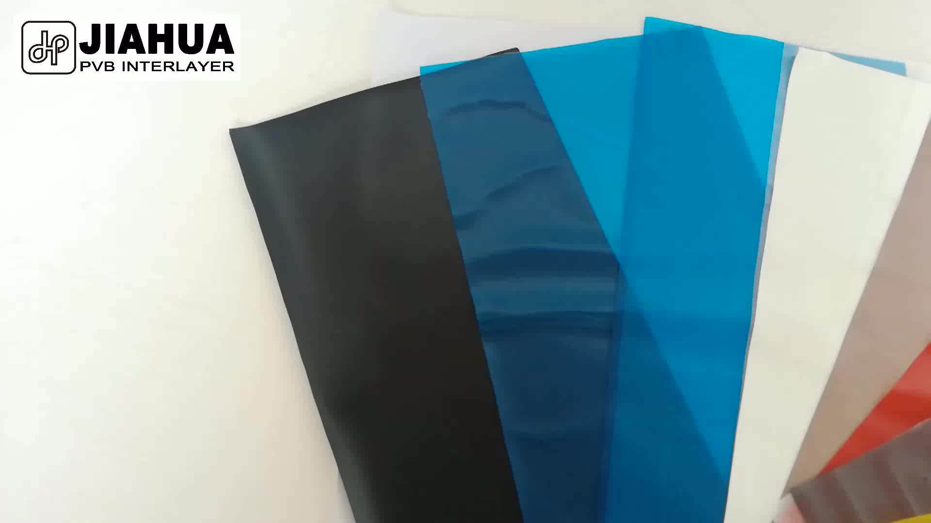 High Building Safety Laminated Glass Interlayer 0.38mm Color Pvb Film ...