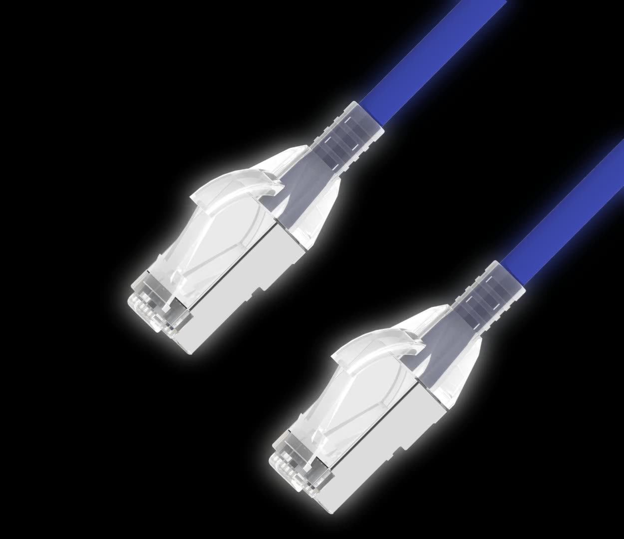 Profinet Behpex Drag Chain Lan Cable Cat6 Patch Cord Bare Copper Pass ...