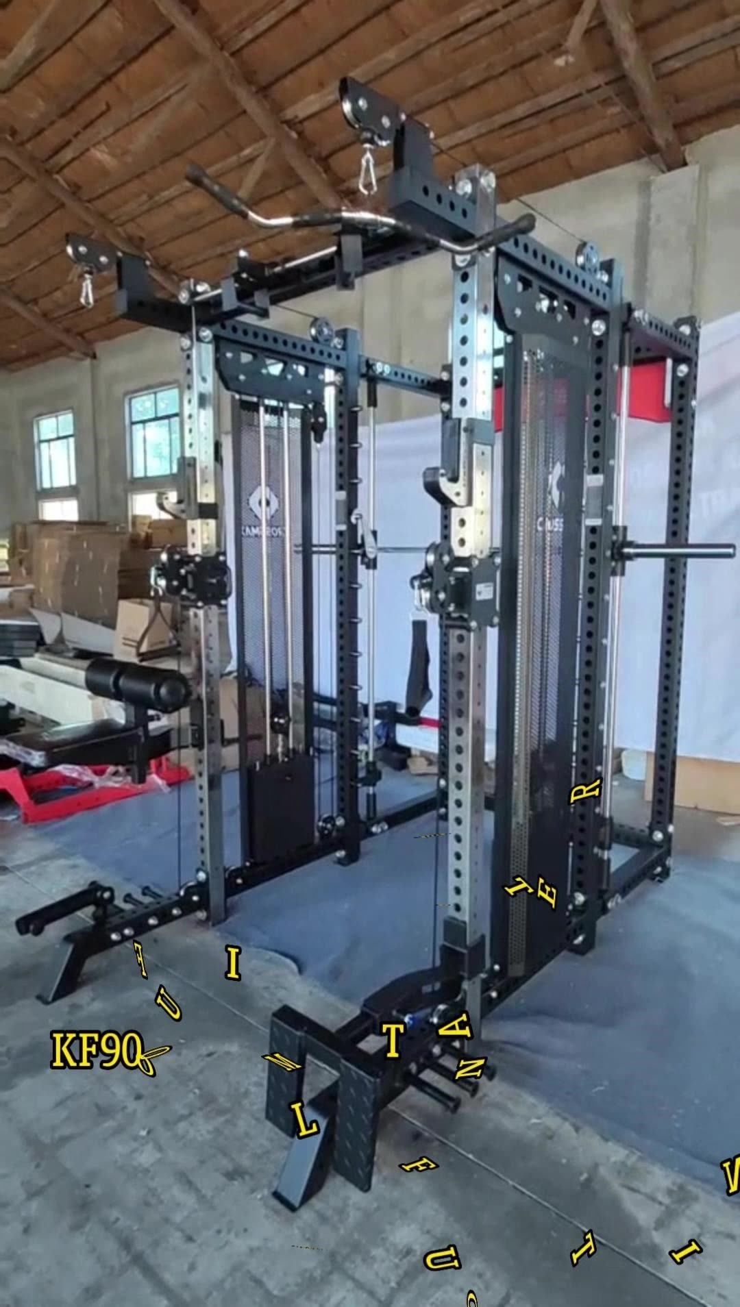 Crossmax Smith Machine Home Gym Multifunction Gym Equipment Smith ...