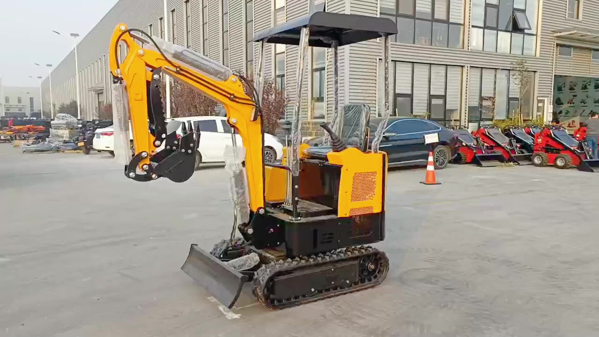 Factory Excavator Kubota/koop Excavators Micro Digger 0.8 Ton Pelle ...