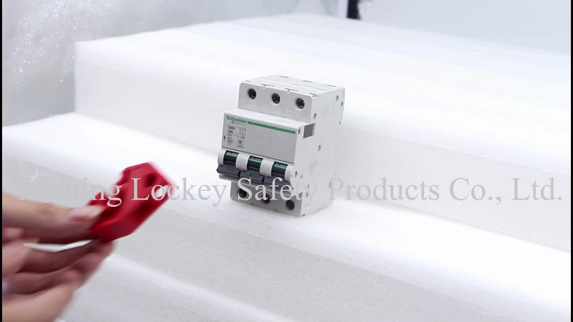 Universal Mcb Padlock Safety Circuit Lock Out Tag Lockout Clamp - Buy ...