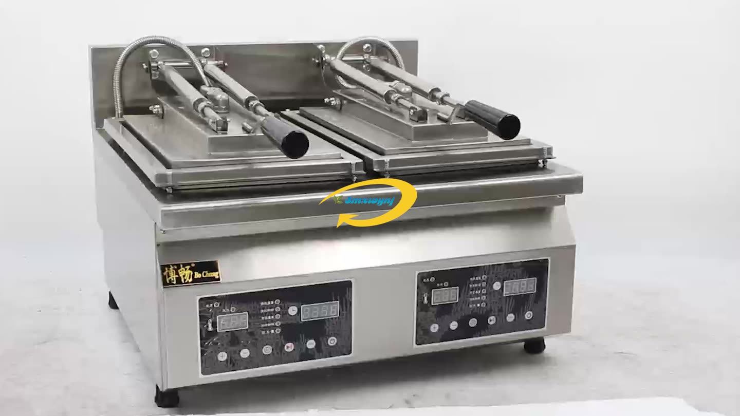 Commercial Electric Automatic Samosa Empanada Fryer Gyoza Frying Pan ...