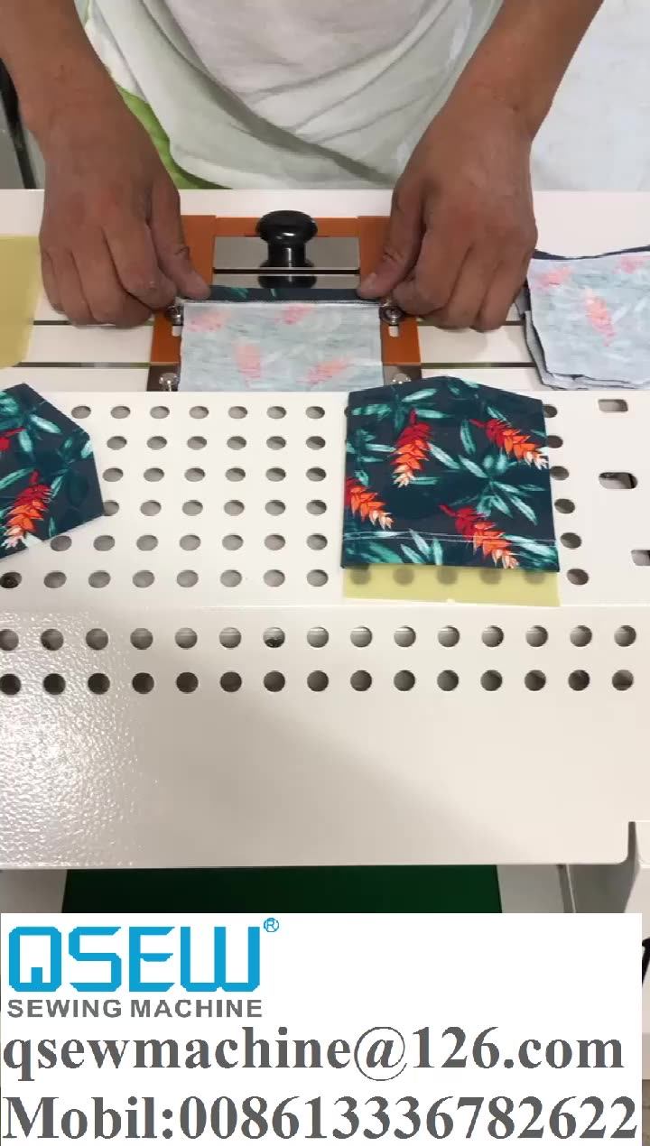 Qs-25w Fully Automatic Pocket Creasing Machine For Jeans Shirts Sleeve ...