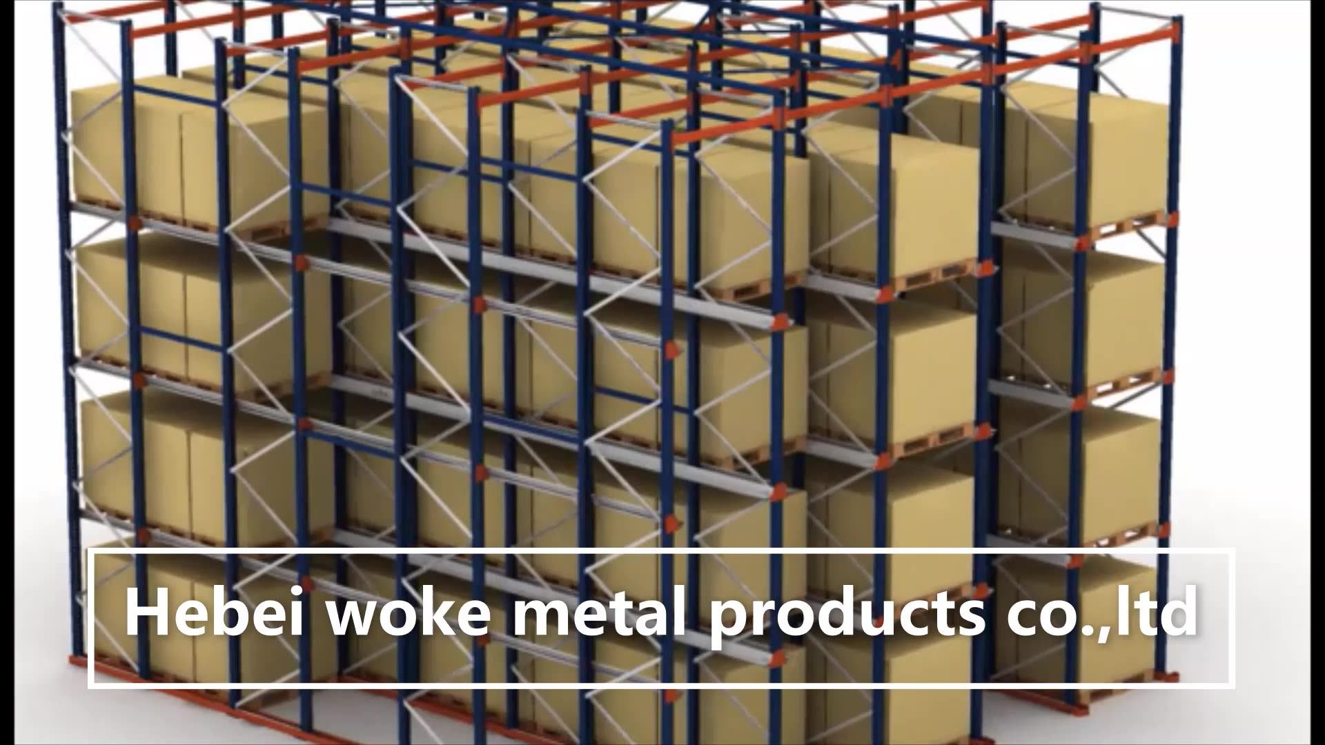 Heavy Duty Vna Rack Include The Ground Guide Rail - Buy Vna Rack,Ground ...