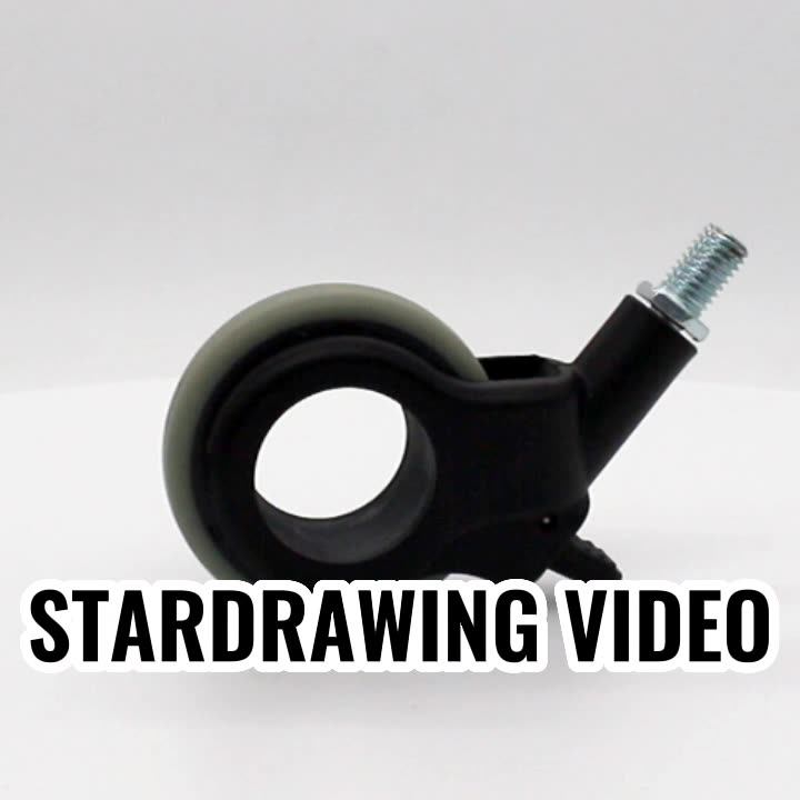 Ss Hollow Wheel Hubless Furniture Caster For Beauty Industry - Buy ...