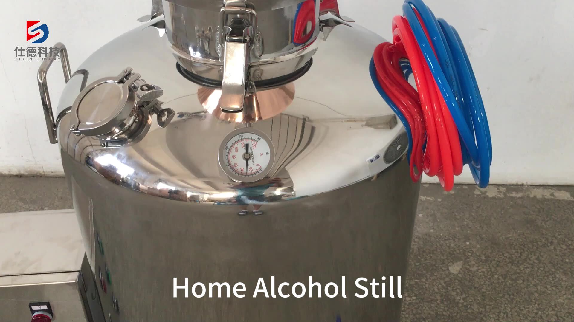 Sanitary Stainless Steel Small Distillation Equipment Single Wall Still ...