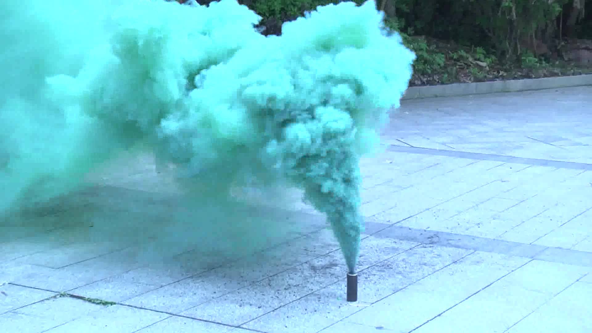 Wedding Party Photograph Rainbow Colored Smoke Fireworks From Liuyang ...