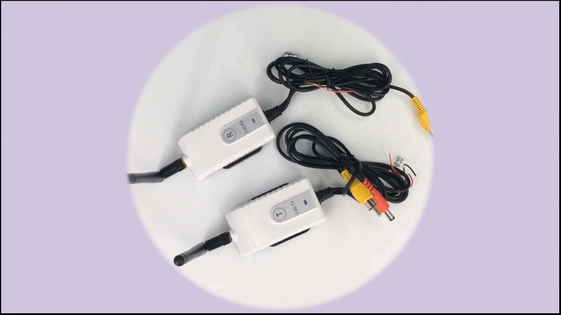 Rca Dc9v~24v Heavy-duty 2.4ghz Wireless Car Camera Transmitter ...
