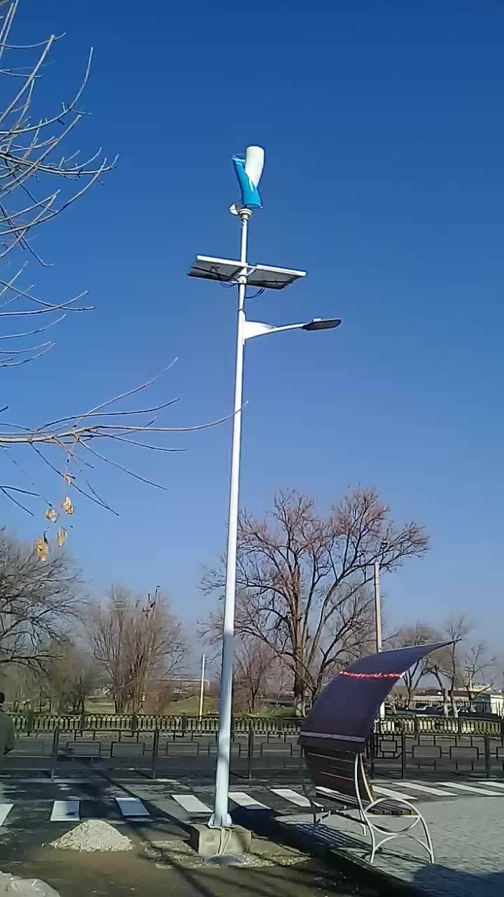 Esg Solar Wind Hybrid System Horizontal Axis 100 W Mini Wind Turbine ...